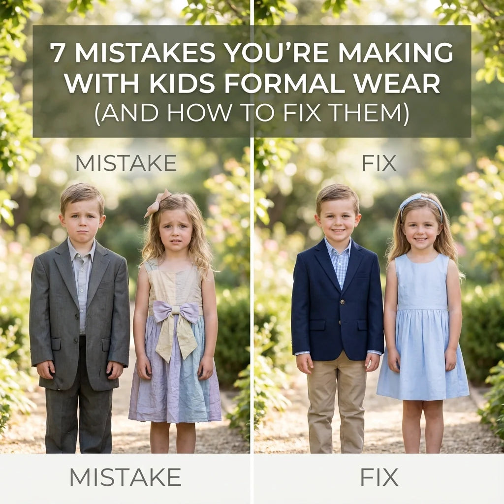 7 Mistakes You're Making with Kids Formal Wear (And How to Fix Them ...