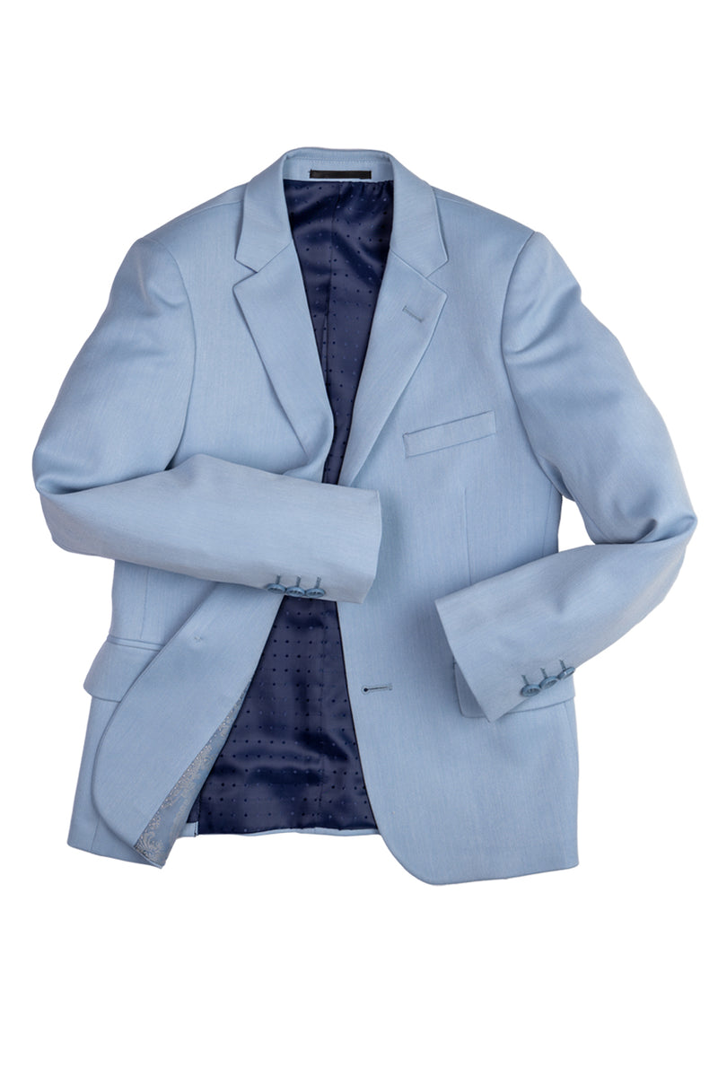 "Liam" Kids Powder Blue Suit (5-Piece Set) – LittleTuxedos.com