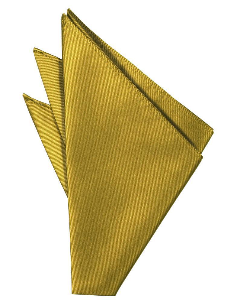 Gold Solid Twill Pocket Square – LittleTuxedos.com