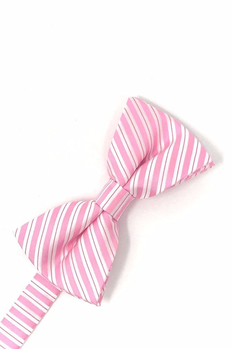 Pink Newton Stripe Kids Bow Tie – LittleTuxedos.com